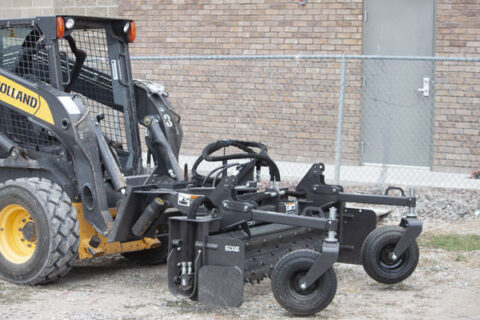 SKIDSTEER ROCK/POWER RAKE | Renegade Rentals